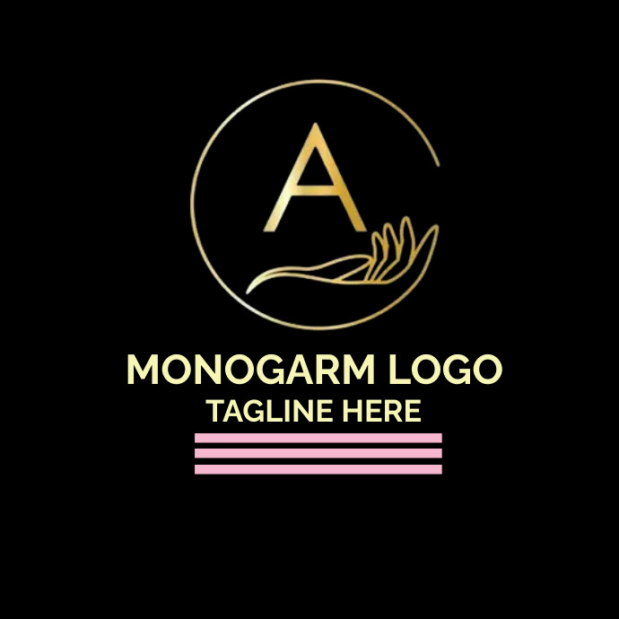monogram logo Template | PosterMyWall
