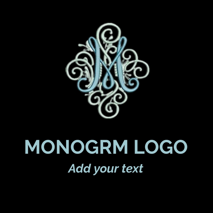 MONOGRAM LOGO Template | PosterMyWall