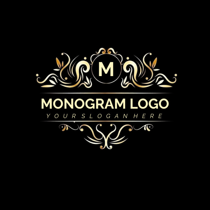 monogram logo Template | PosterMyWall
