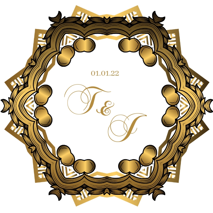 Copy of Monogram Template | PosterMyWall