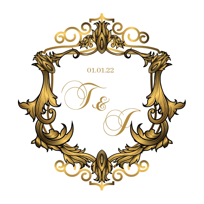 Copy of Monogram Template | PosterMyWall