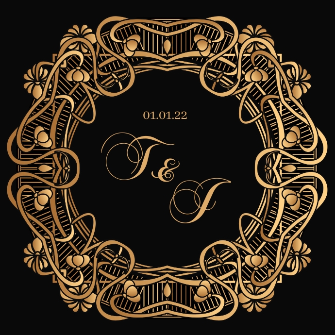 Monogram Template | PosterMyWall