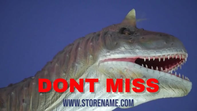 Monster Sale Video Ad Template | PosterMyWall