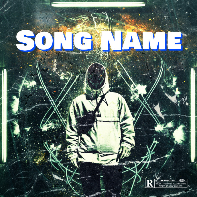 MonsterCover Album music art trap mixtape rap Template | PosterMyWall