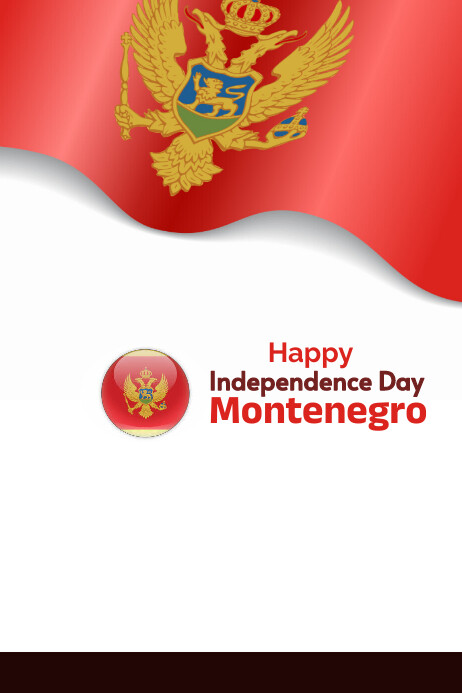 Copy of montenegro independence day | PosterMyWall