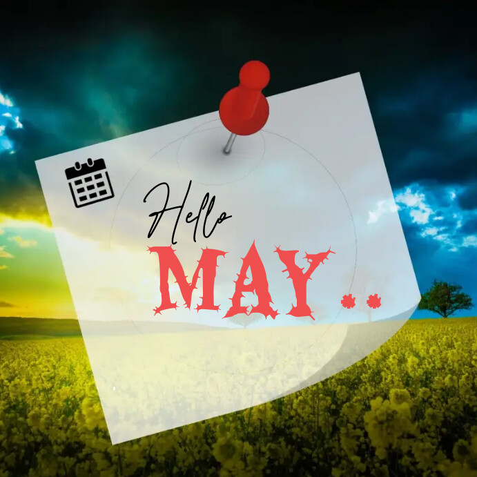 Month of May Template | PosterMyWall