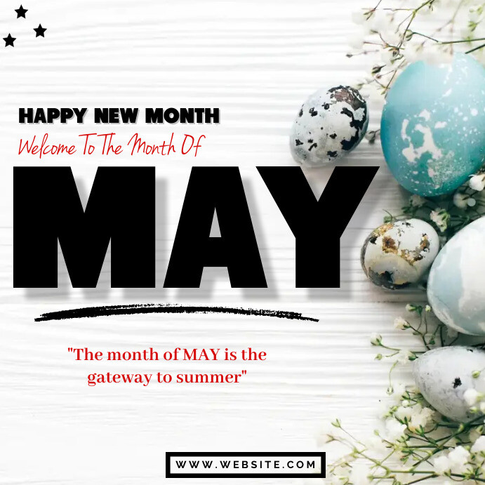 Plantilla de Month of MAY Design Template | PosterMyWall
