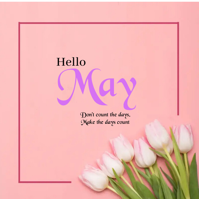 Month of May Template | PosterMyWall