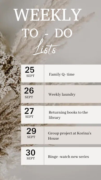 Month of upcoming events Instagram post Template | PosterMyWall