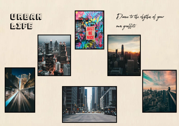 Mood board template | PosterMyWall