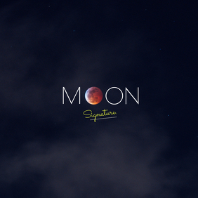 Moon album cover Template | PosterMyWall
