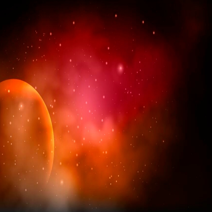 Copy of Moon background design flyer | PosterMyWall