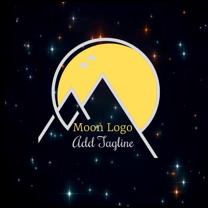 Moon logo Template | PosterMyWall