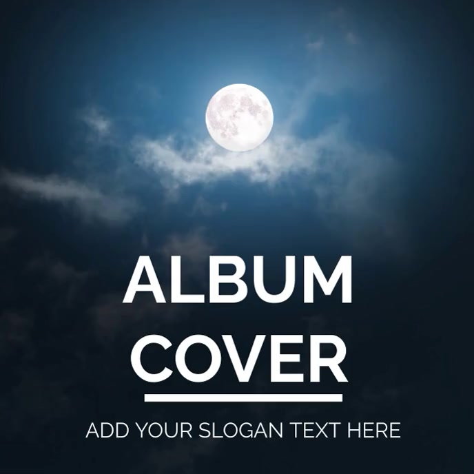 Moon Video Album Cover Template | PosterMyWall