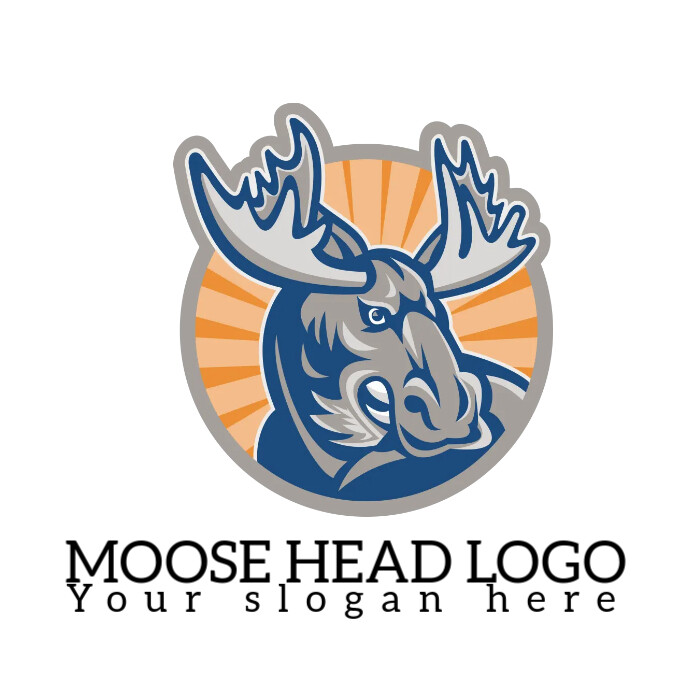 Plantilla de Moose Head Logo | PosterMyWall