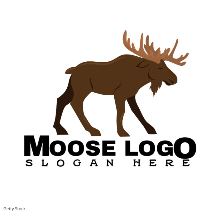 Moose Logo Template | PosterMyWall