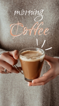 Good Morning Coffee Template | PosterMyWall
