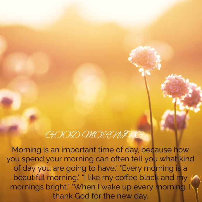 MORNING Template | PosterMyWall