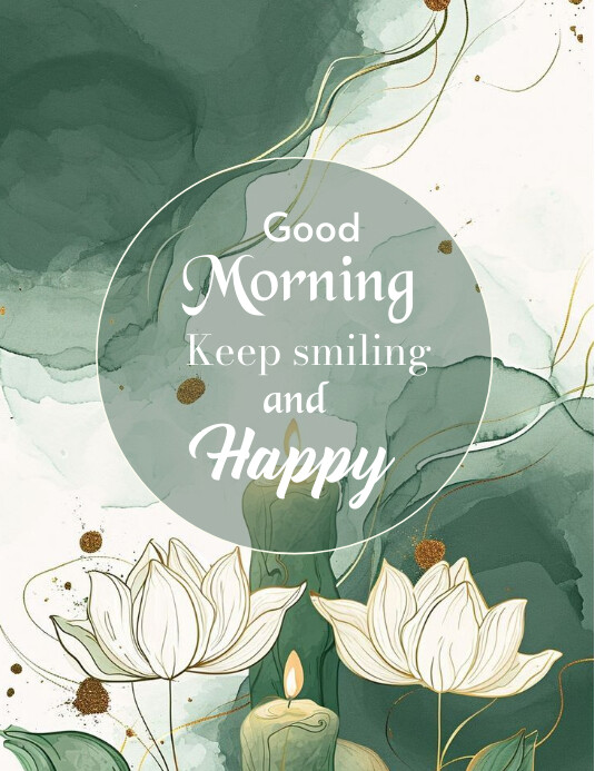 morning Template | PosterMyWall