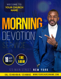 morning devotion Template | PosterMyWall