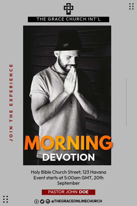 Renungan Pagi Templat | PosterMyWall