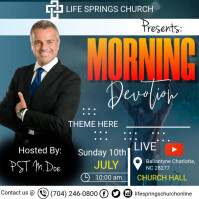 morning devotion Template | PosterMyWall