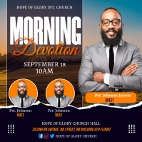 morning devotion Template | PosterMyWall