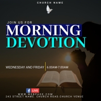 morning devotion Template | PosterMyWall