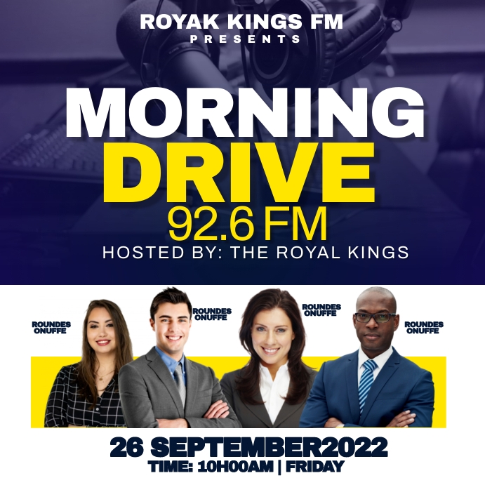 Copy of Morning drive | PosterMyWall