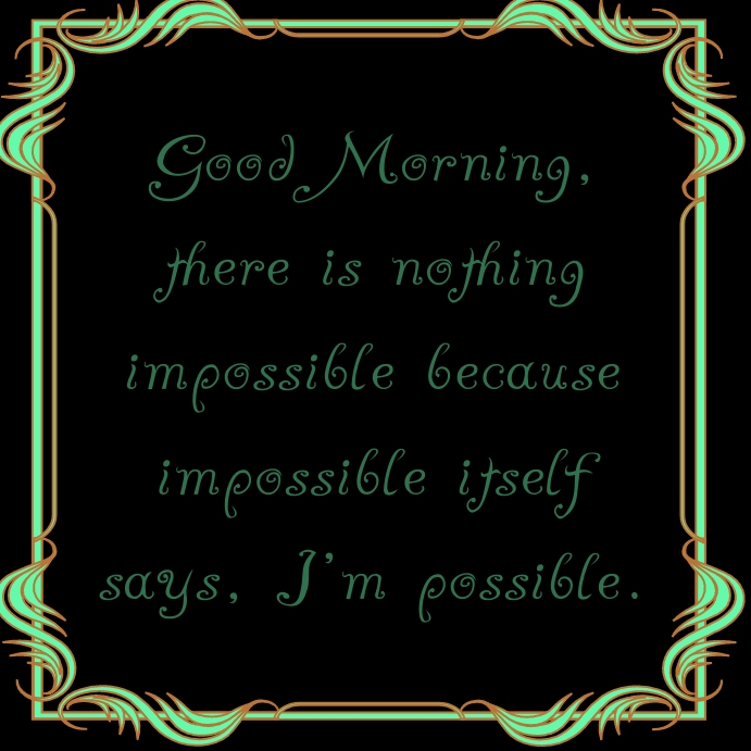 Morning greeting quote design template or fli | PosterMyWall
