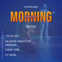 morning prayer Template | PosterMyWall