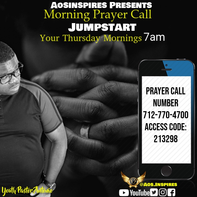 Morning prayer call Template | PosterMyWall