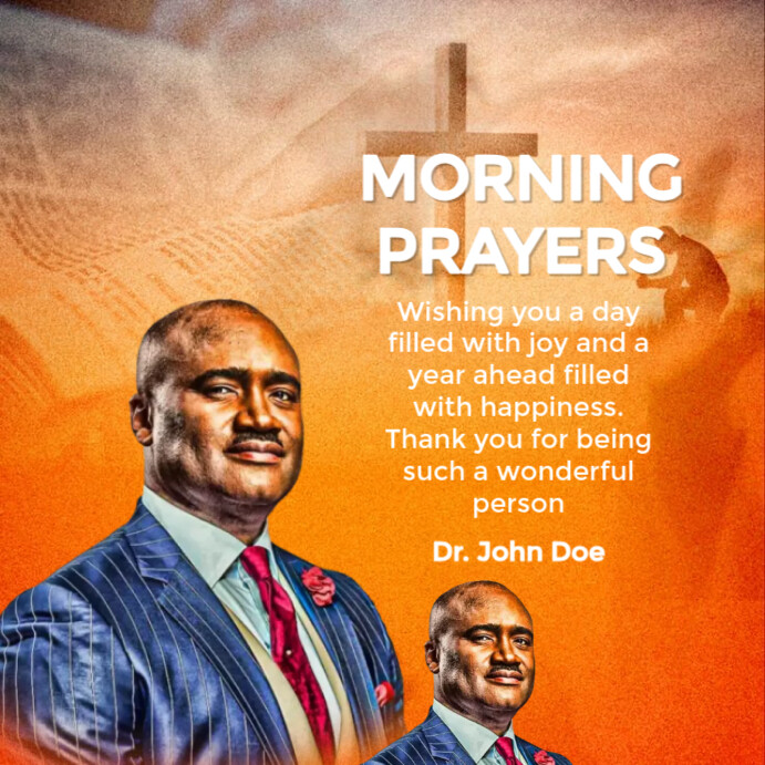 Copy of morning prayer | PosterMyWall