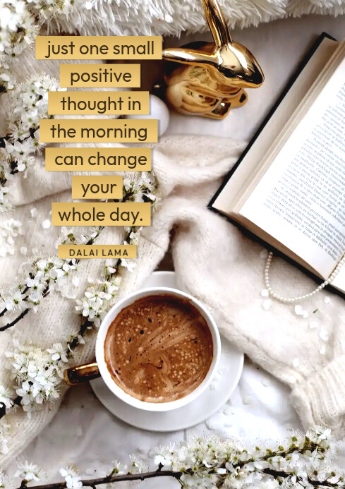 Copy of Morning Quotes Template | PosterMyWall