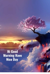 Announcements good Morning Templete Template | PosterMyWall