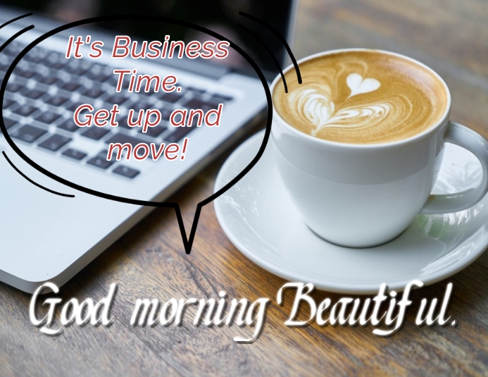 Plantilla de Morning words | PosterMyWall