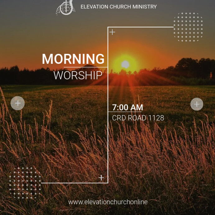 Copy of MORNING WORSHIP (5) | PosterMyWall