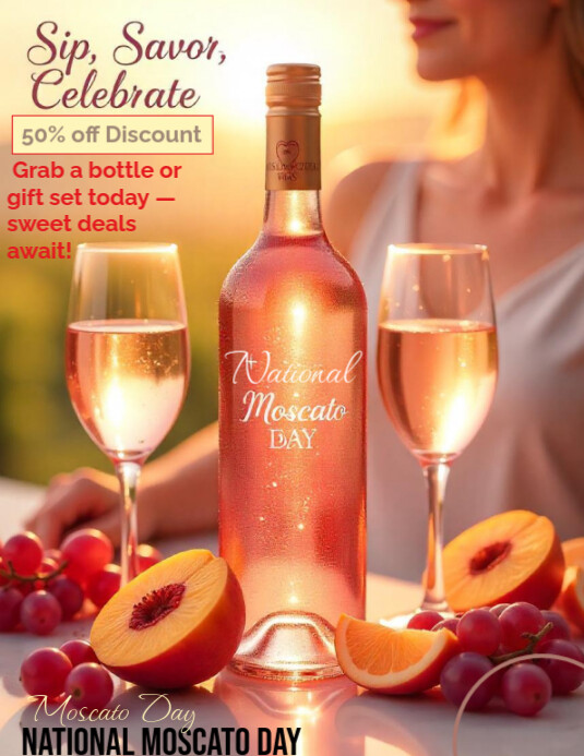 Moscato Day Template | PosterMyWall