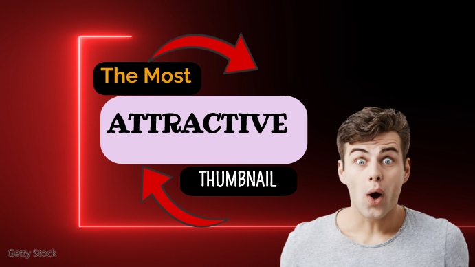 Most Attractive Thumbnail Template | PosterMyWall
