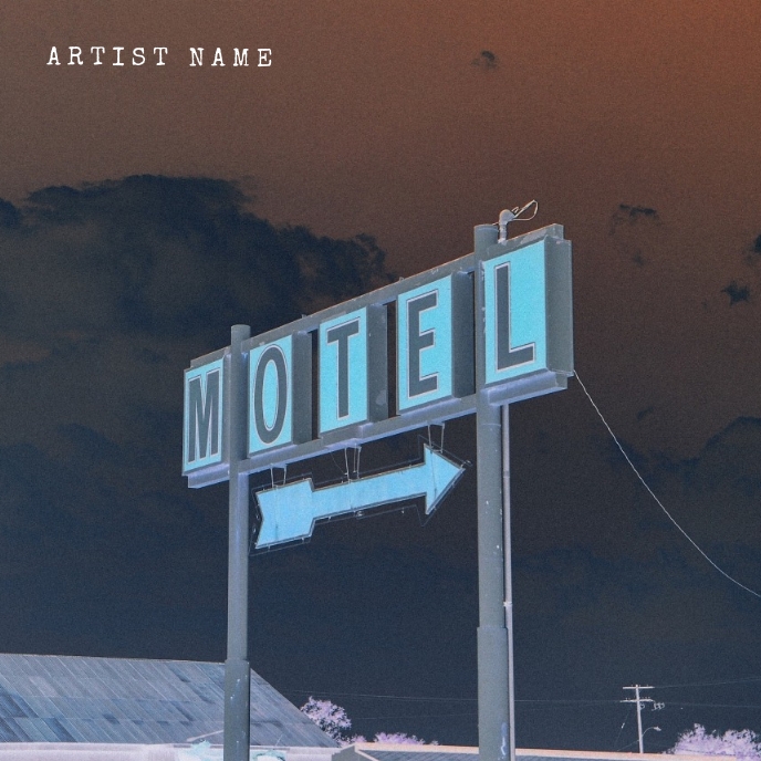 Modèle Motel Mixtape Cover Art Template Design | PosterMyWall