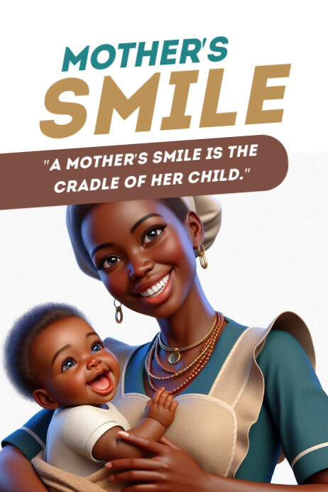 Mother's smile Template | PosterMyWall