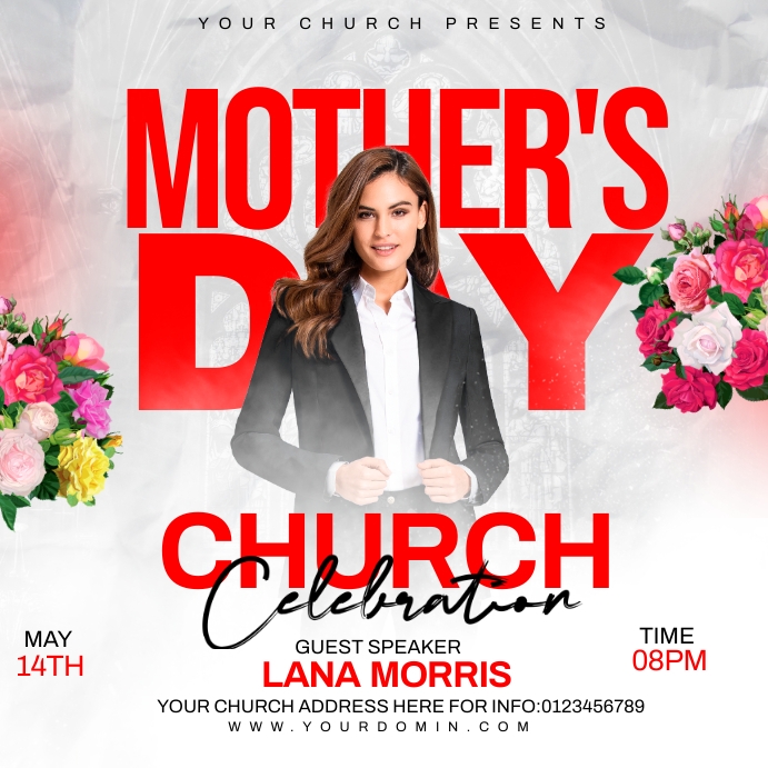 Mother’s Day flyer Template | PosterMyWall
