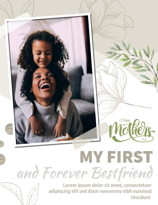 Mother's Bestfriend Template | PosterMyWall