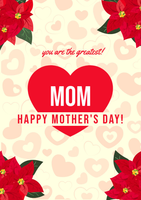 Mother's Day A4 Template | PosterMyWall