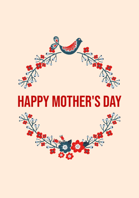 Mother's Day A4 Template | PosterMyWall