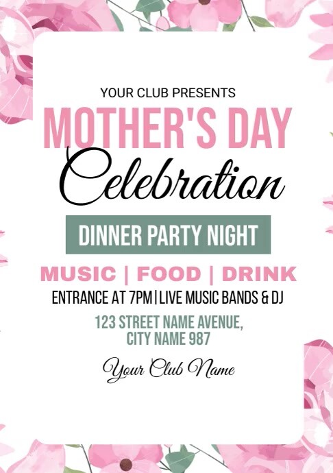 Copy of Mother's Day Ads | PosterMyWall