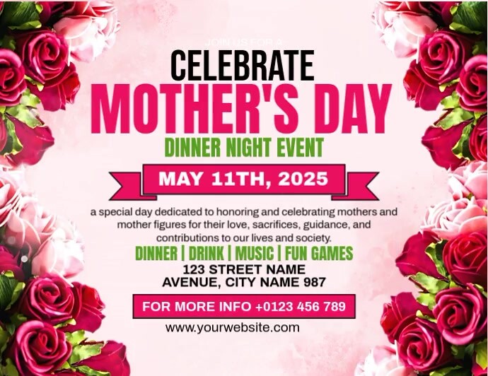 Mother's Day Ads Template | PosterMyWall