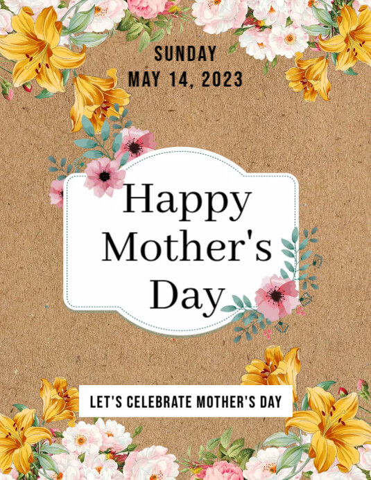 Mother's Day Ads Template | PosterMyWall