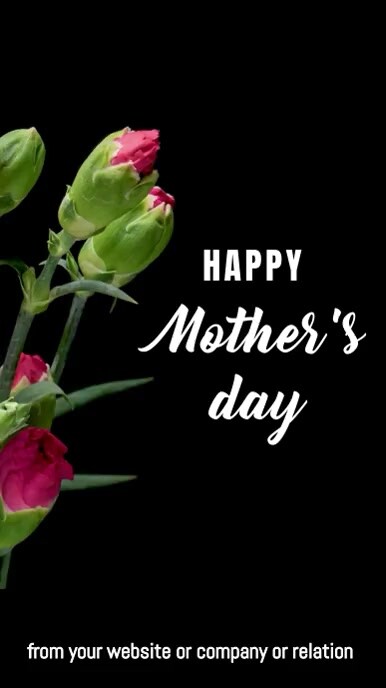 Mother's day animated greeting card template | PosterMyWall