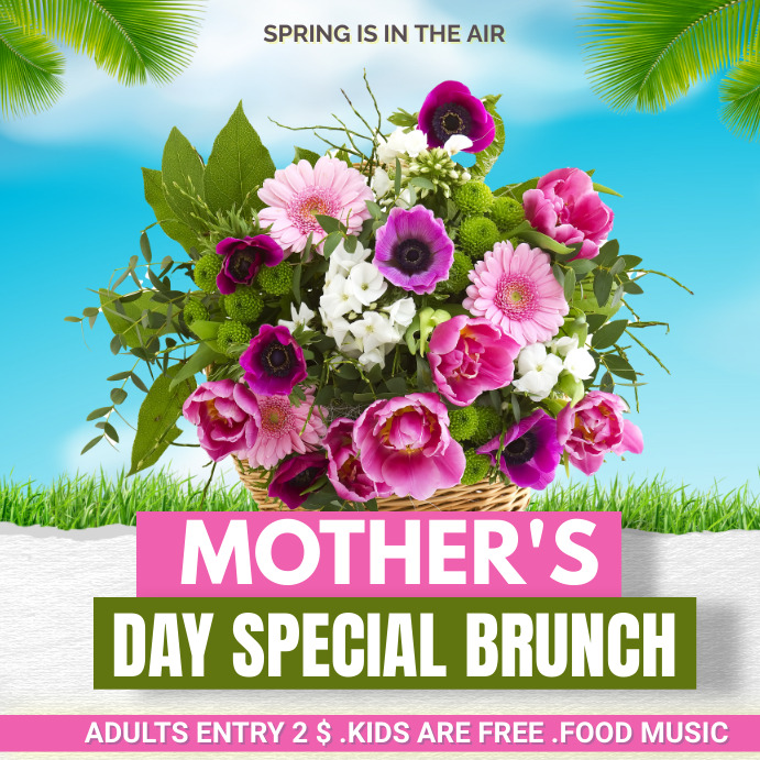 mother's day brunch Template | PosterMyWall